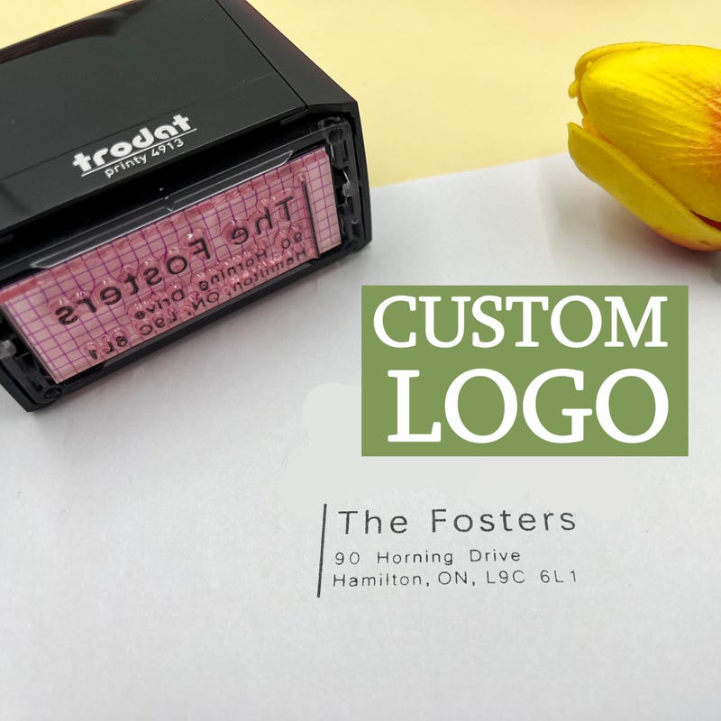 Stamp Custom Logo - Etsy