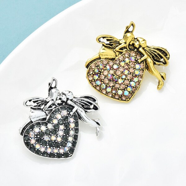 Crystal Brooch Pin - Etsy