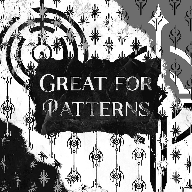 Cyber Sigil PNG Instant Download | Futuristic Cyber Sigilism Mystic ...