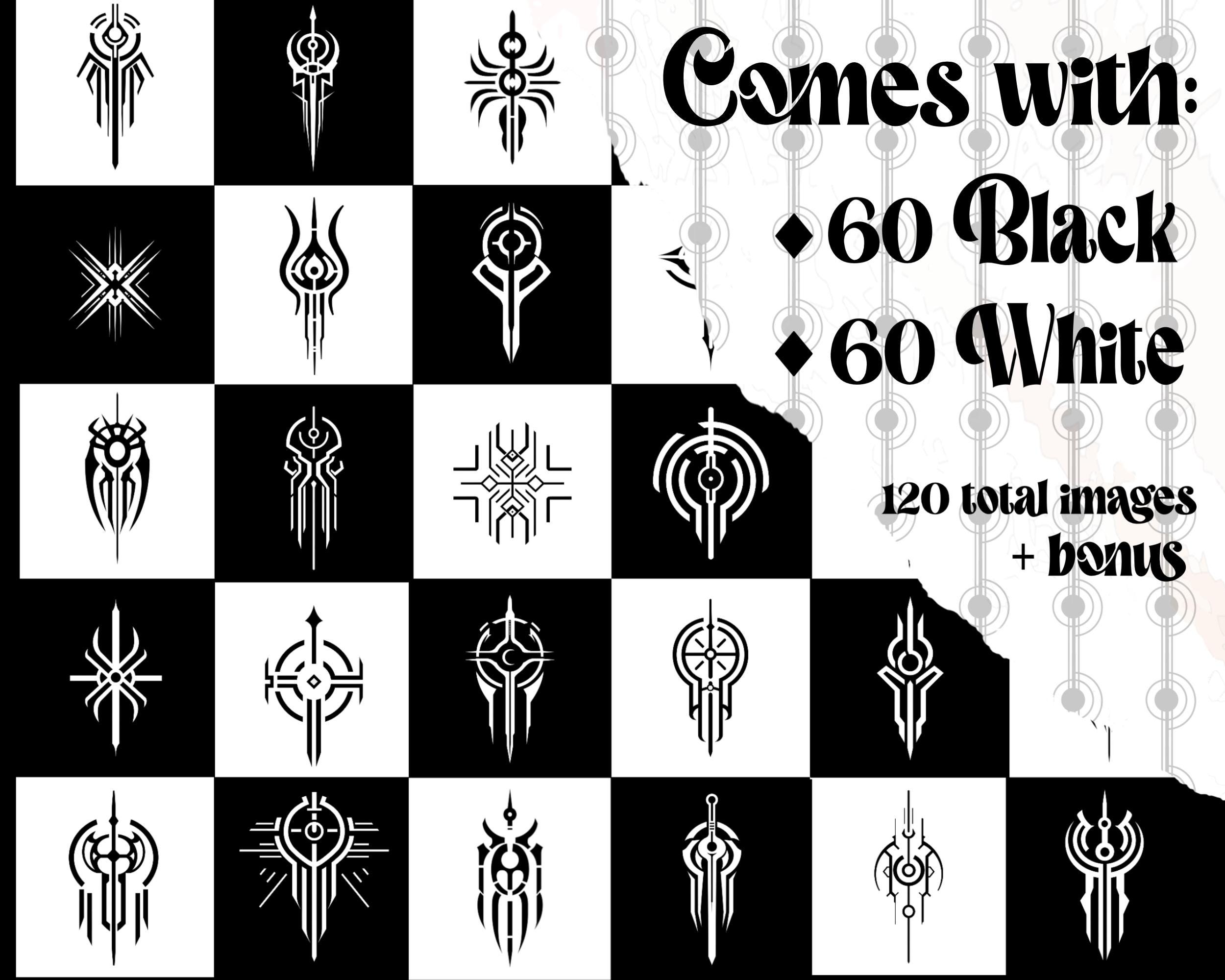 Cyber Sigil PNG Instant Download | Futuristic Cyber Sigilism Mystic ...