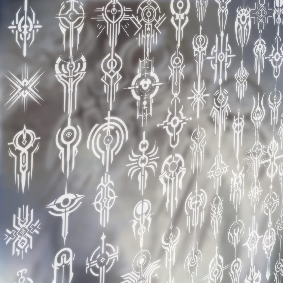 Cyber Sigil PNG Instant Download | Futuristic Cyber Sigilism Mystic ...