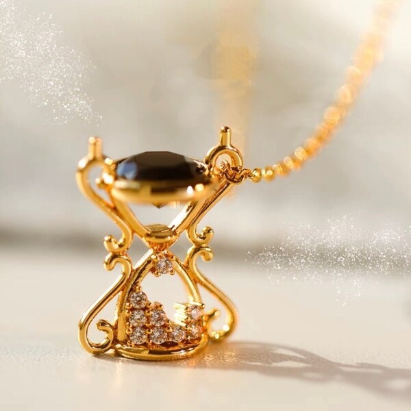 Hourglass Necklace - Etsy