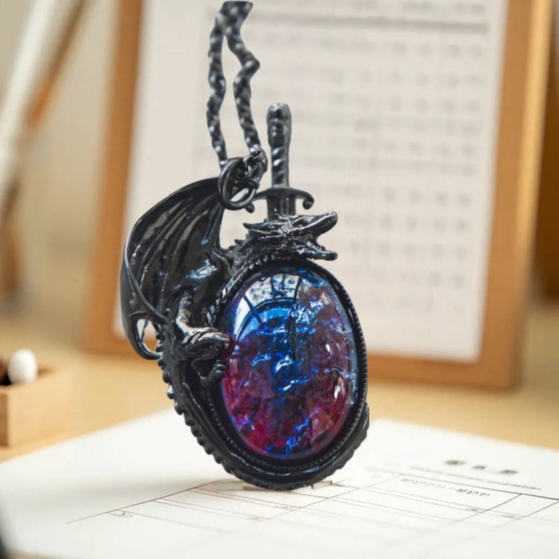 Dragon Fire Necklace - Etsy