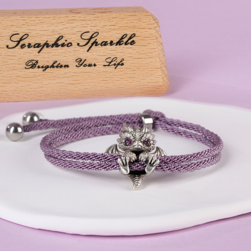 Baby Amethyst Dragon - Etsy