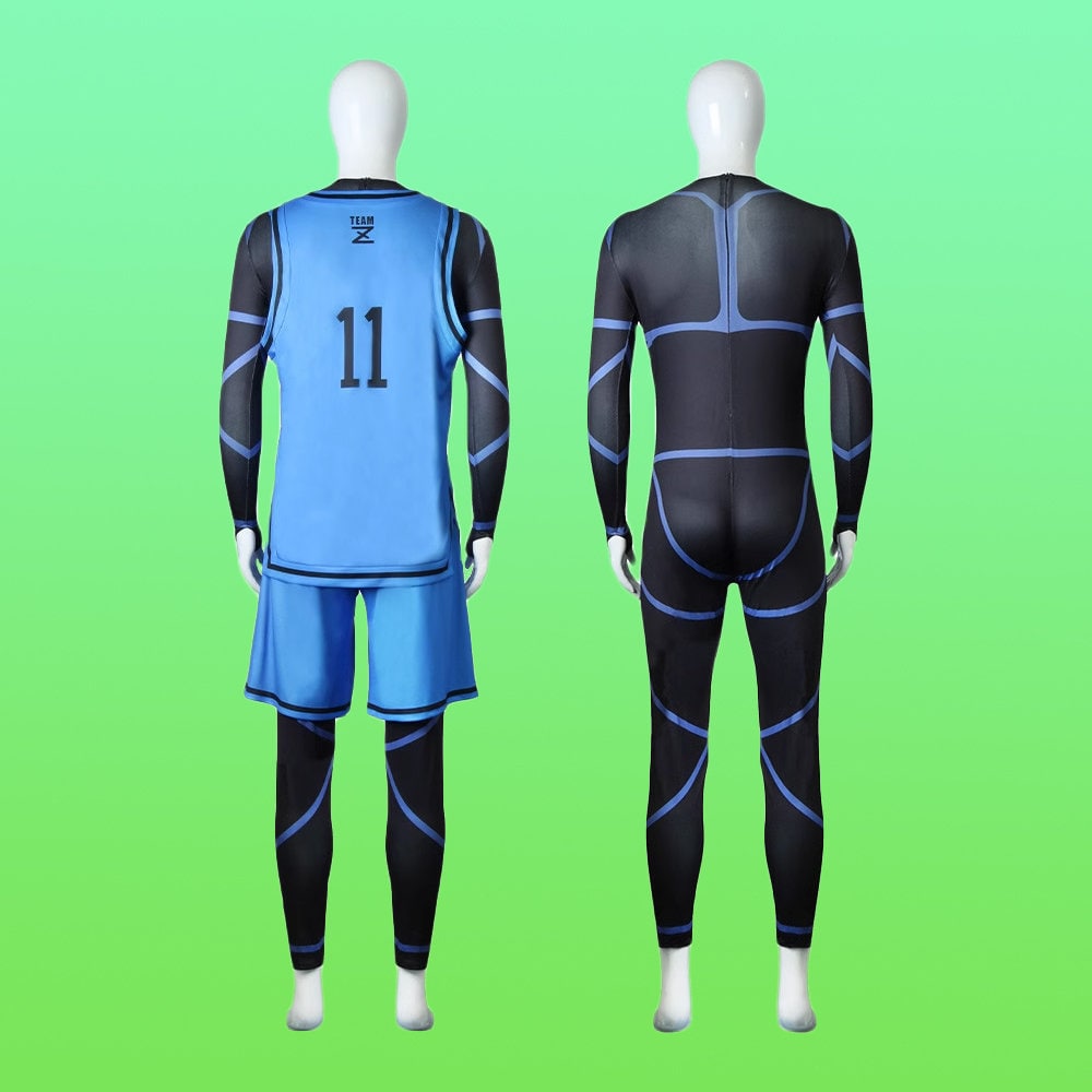 Isagi Yoichi Cos Costumes Isagi Yoichi Full Set Blue Lock - Etsy