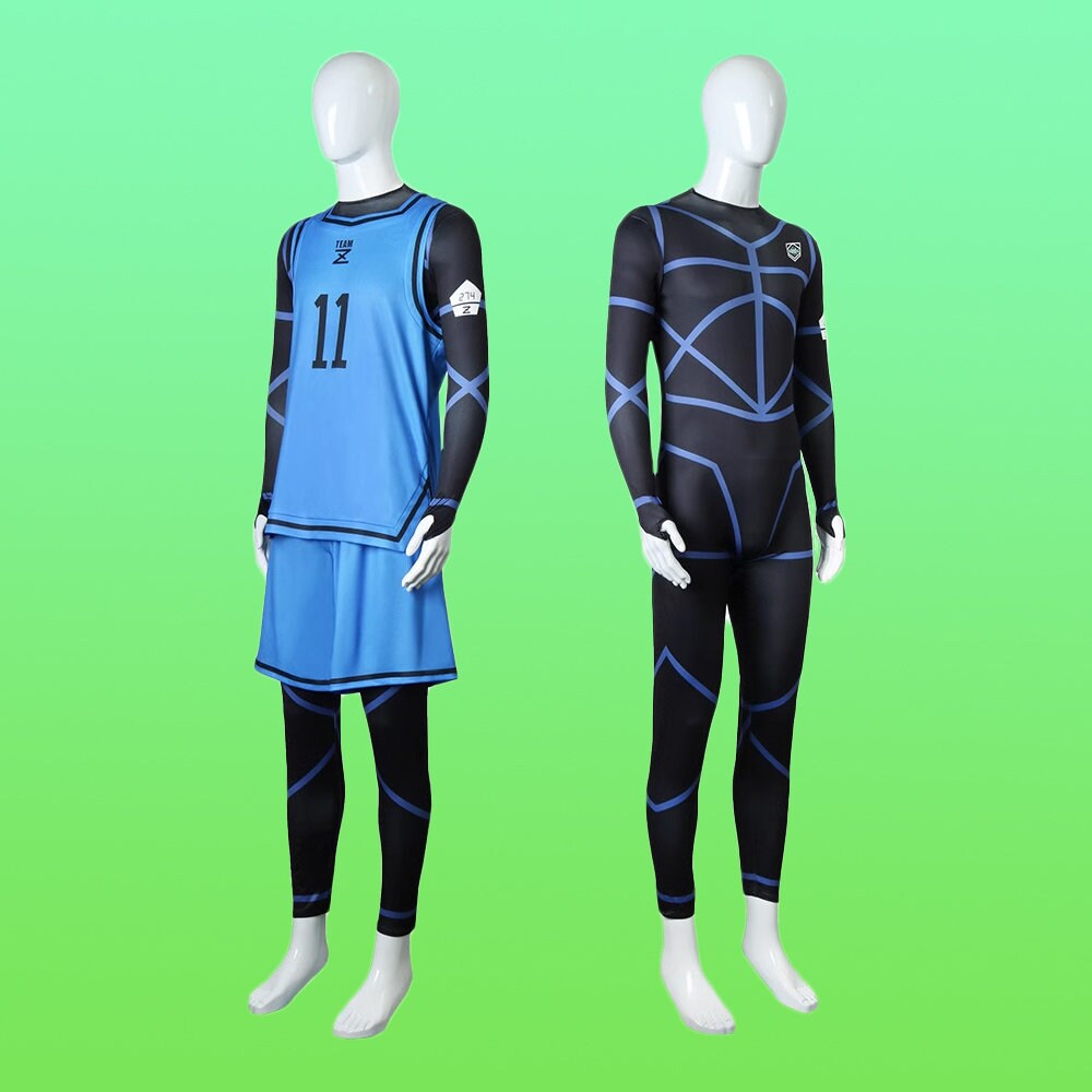 Isagi Yoichi Cos Costumes Isagi Yoichi Full Set Blue Lock - Etsy