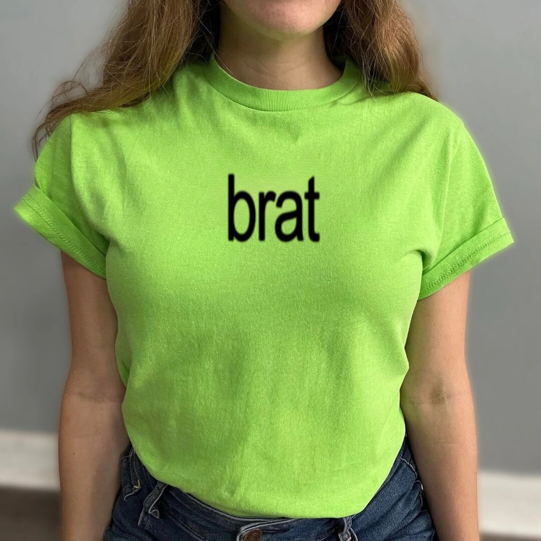 Charli XCX Brat T Shirt Tee, SWEAT Tour Concert Outfit, PARTYGIRL ...