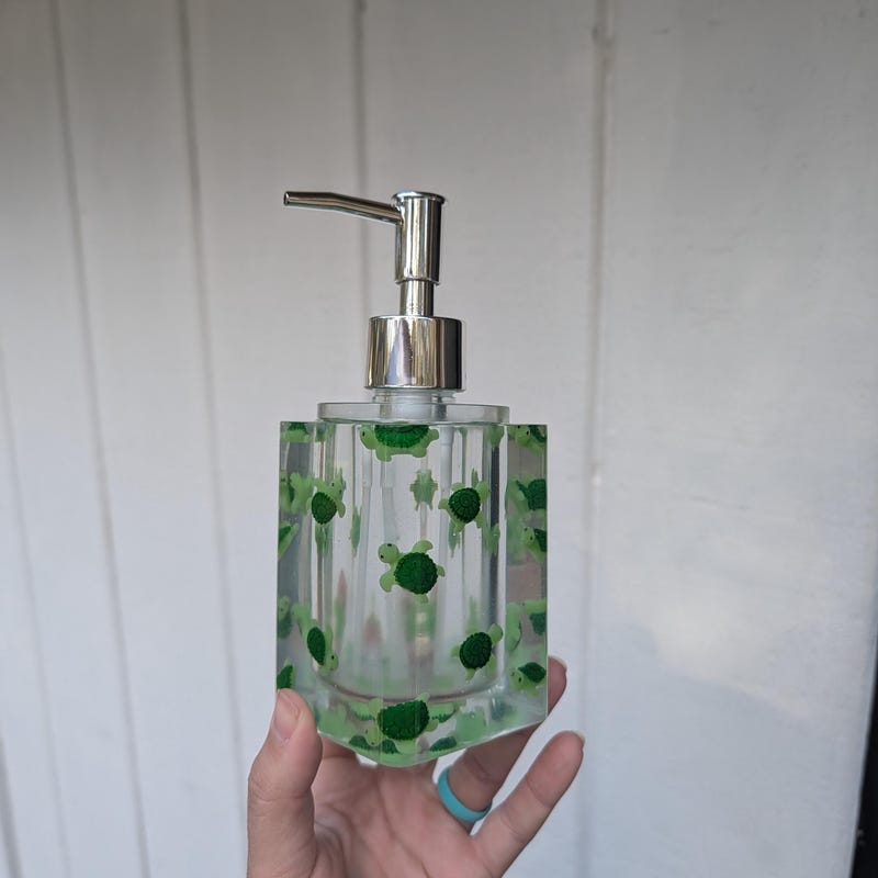 Turtle Shaped Soap Dispenser - Etsy Canada