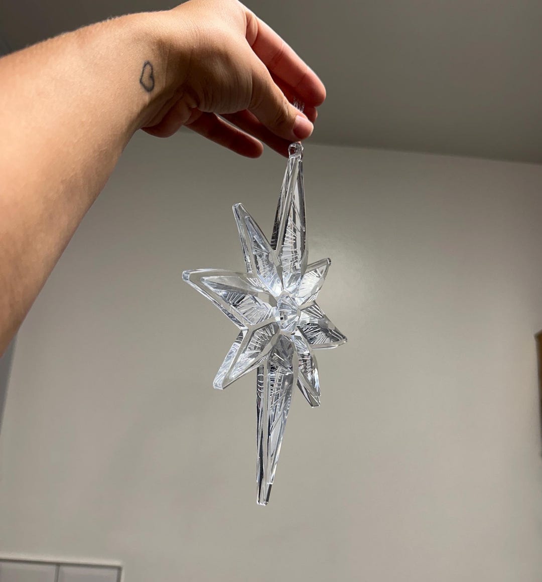 Christmas Star Handmade Ornament - Etsy