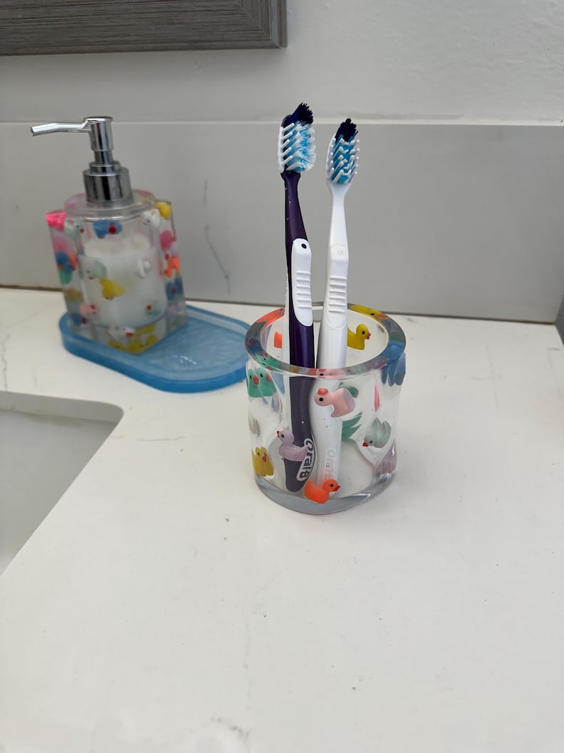 Rubber Ducky Customizable Toothbrush Holder - Etsy