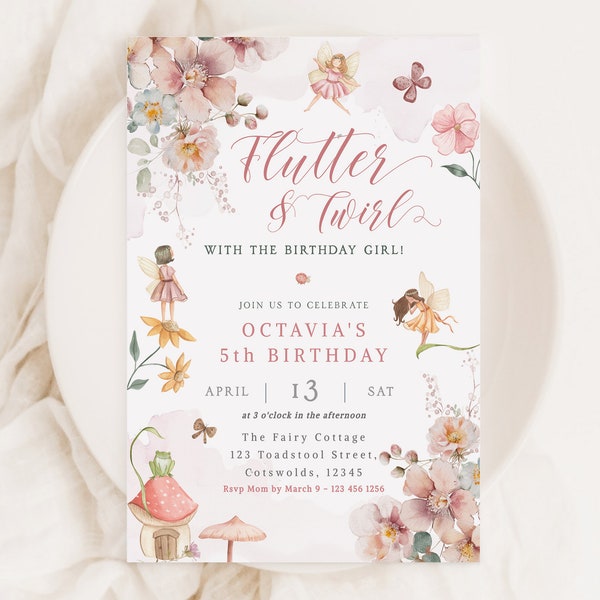 Year Five Flutter - Etsy