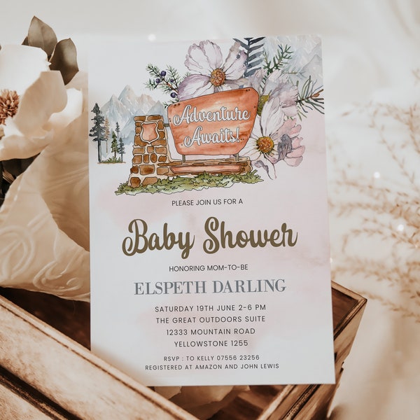 Nature Invitation - Etsy