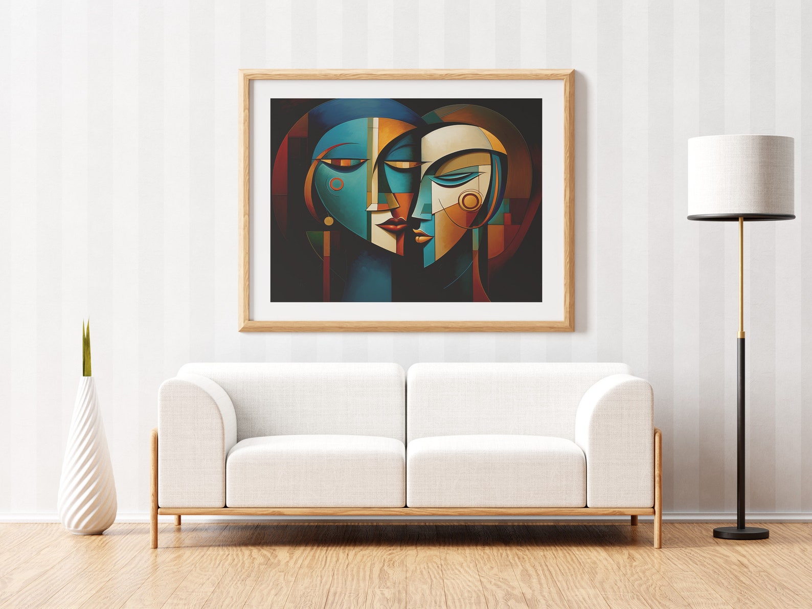 Embracing Hearts: "visually Stunning Orginal Art Piece. Intriguing ...