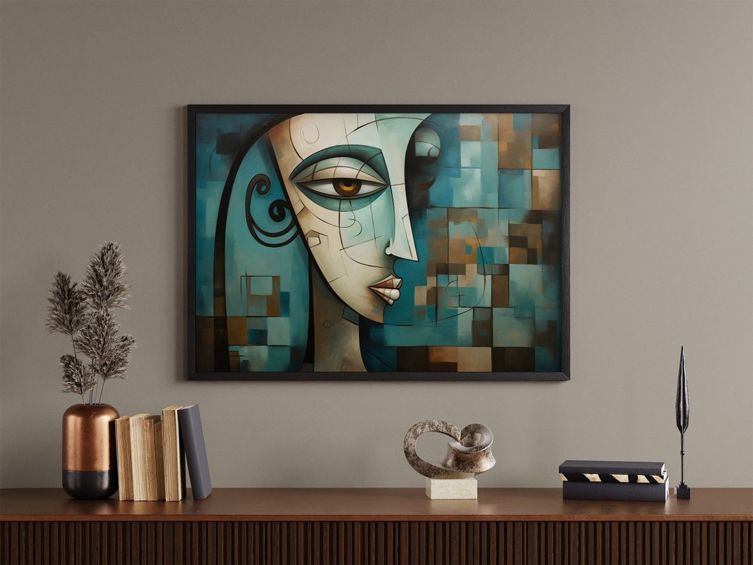 Egypt Meets Cubism | Abstract | Cubism | Pharaoh| Picasso Style ...
