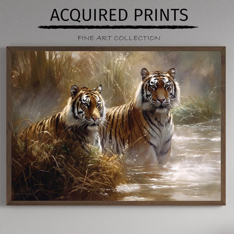 Ripples of Majesty | Wildlife | Tiger | Animal Kingdom | Digitally ...