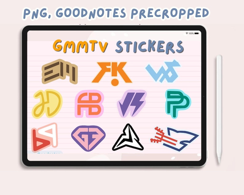 GMMTV BL Logos Stickers | Williamest, Geminifourth, Pondphuwin ...