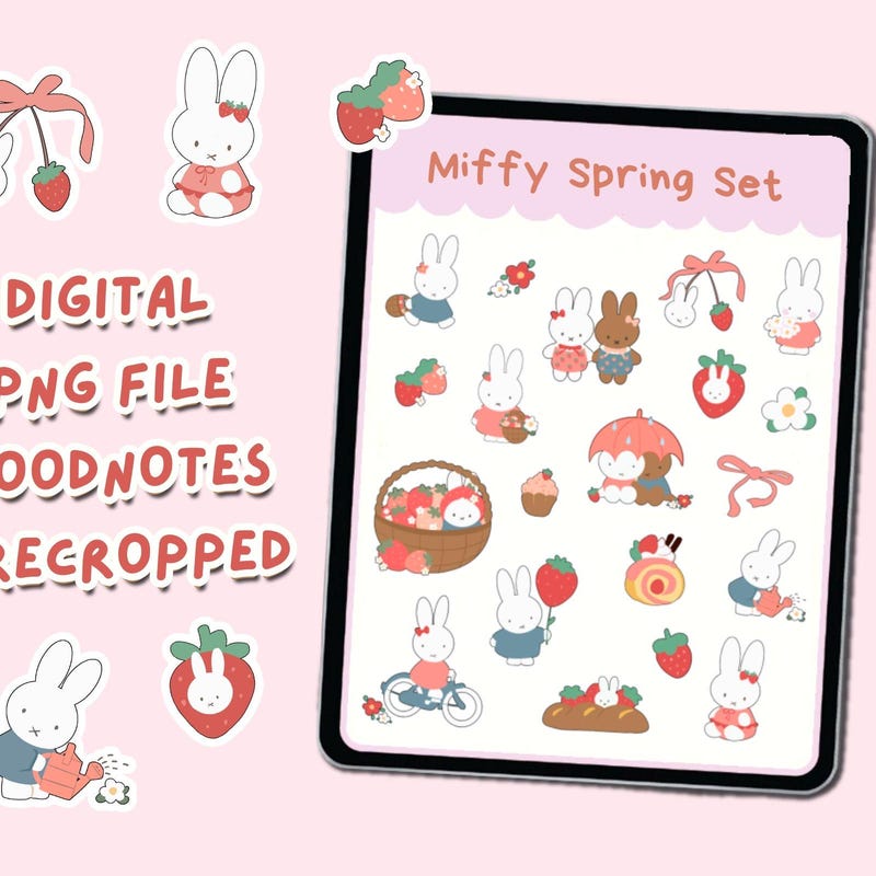Miffy Digital File - Etsy UK