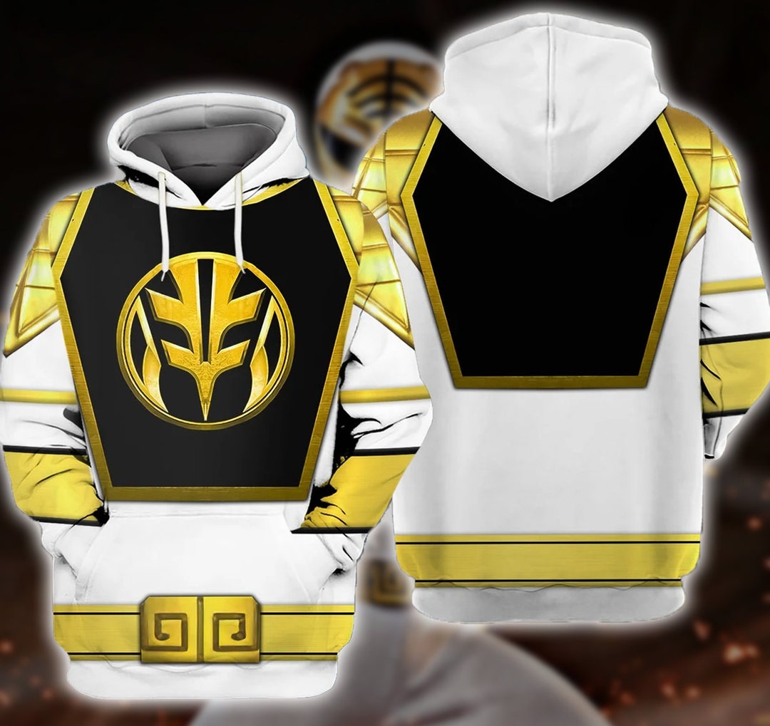 White Ranger Costume Power Rangers Cosplay Costume White - Etsy