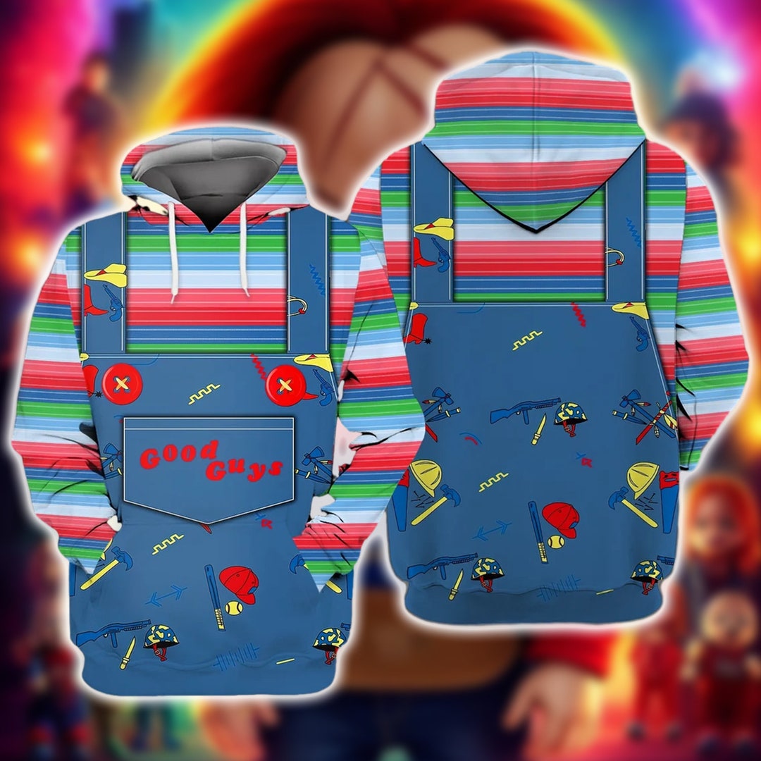 Chucky Childs Play Custom Apparel Unisex 3D Hoodie All Over - Etsy
