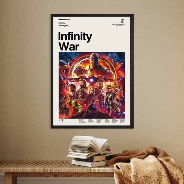 Infinity War Poster - Etsy