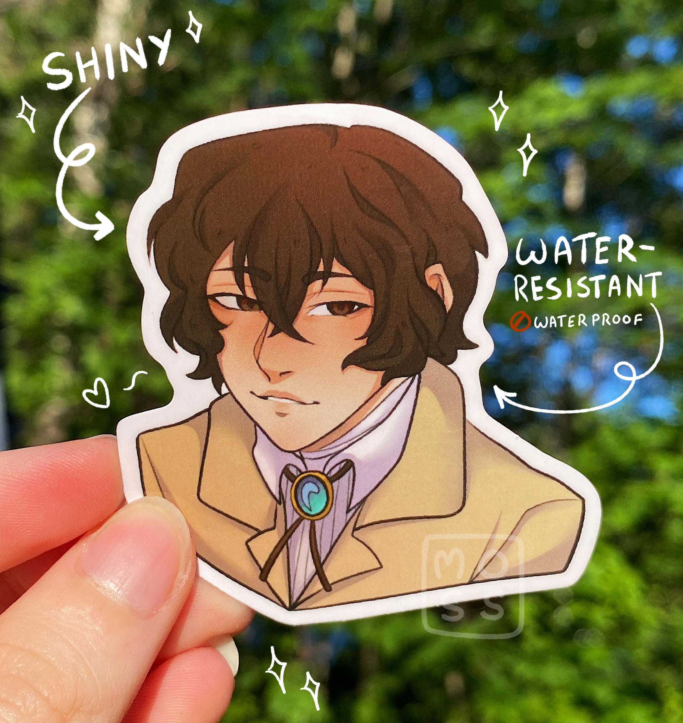 Stickers, Dazai Osamu, Chuuya Nakahara, Atsushi Nakajima, Akutagawa ...