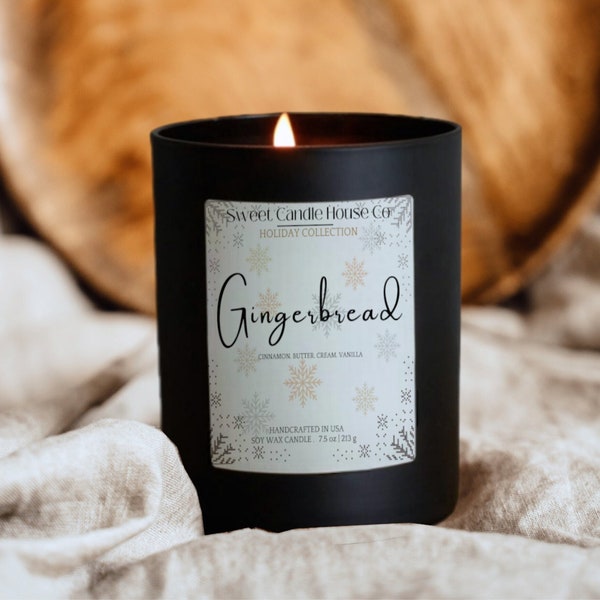 Gingerbread Candles - Etsy
