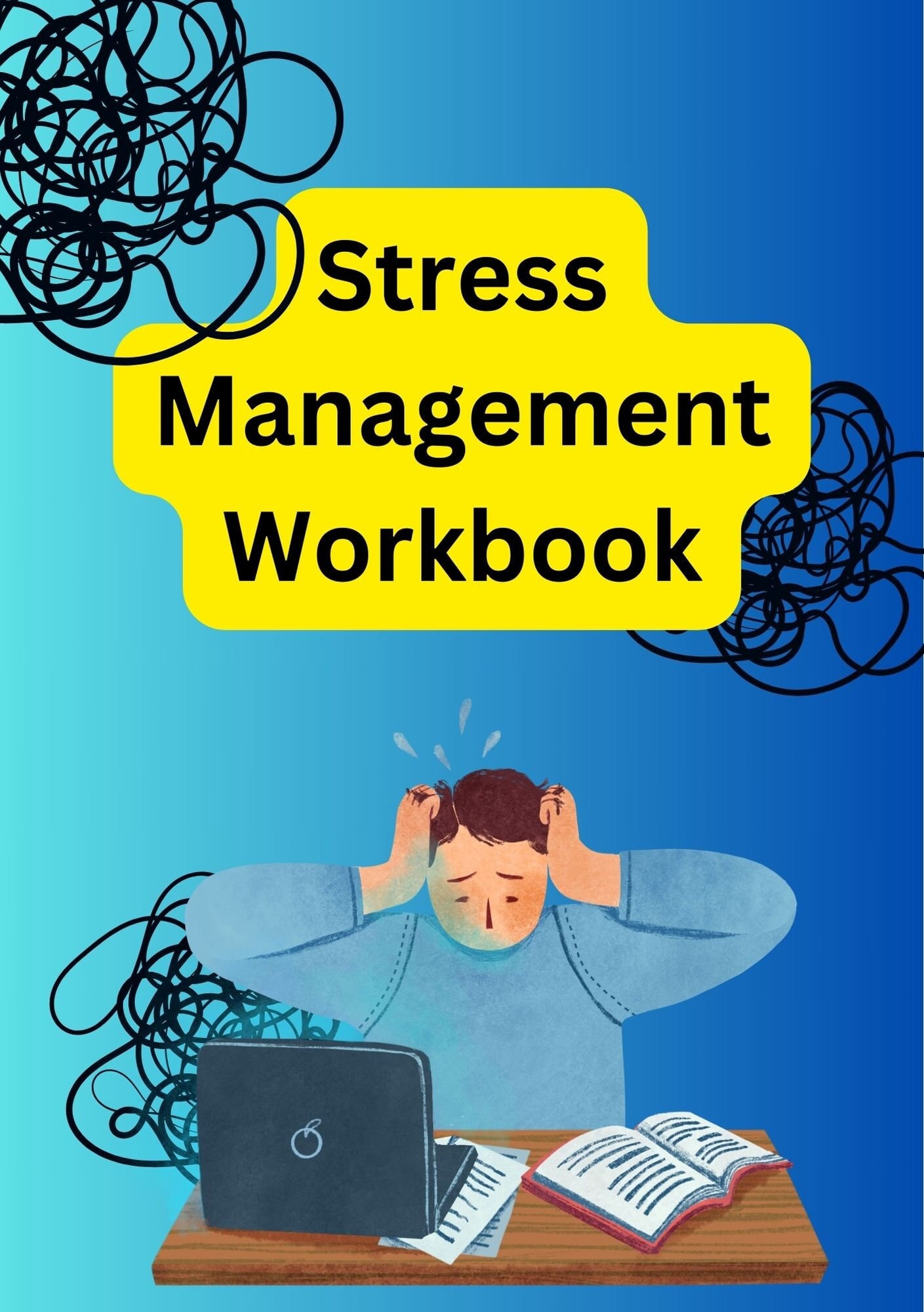 Stress Management Workbook | Mental Health Exercises | CBT Exercises ...