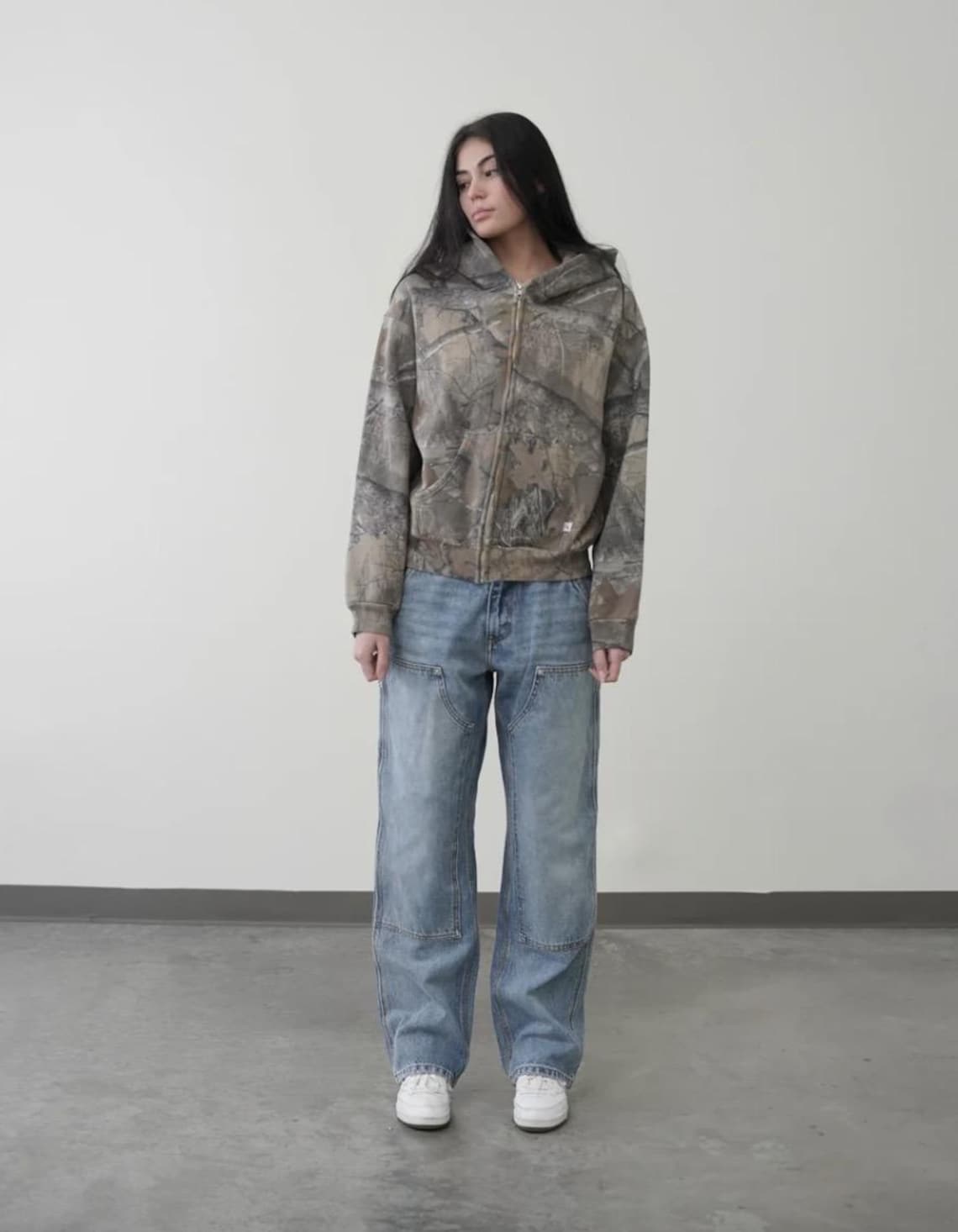 Akimbo Zip up Hoodie - Real Tree Camo - Etsy