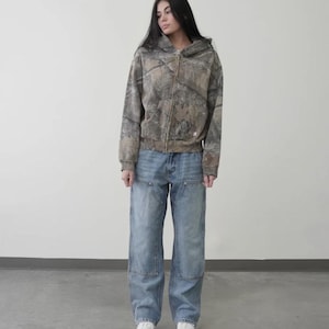 Akimbo Zip up Hoodie - Real Tree Camo - Etsy