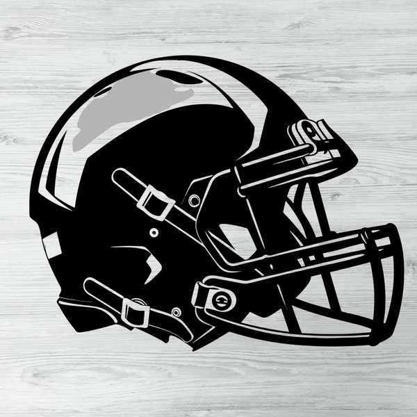 Football Helmet Svg - Etsy