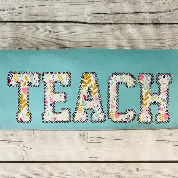 Applique T Shirt - Etsy