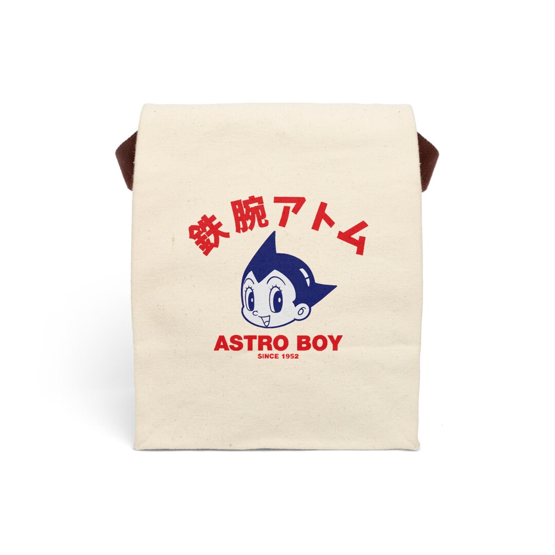 Astro Boy Canvas Lunch Bag Astro Boy Mighty Atom Japanese Anime Natural ...