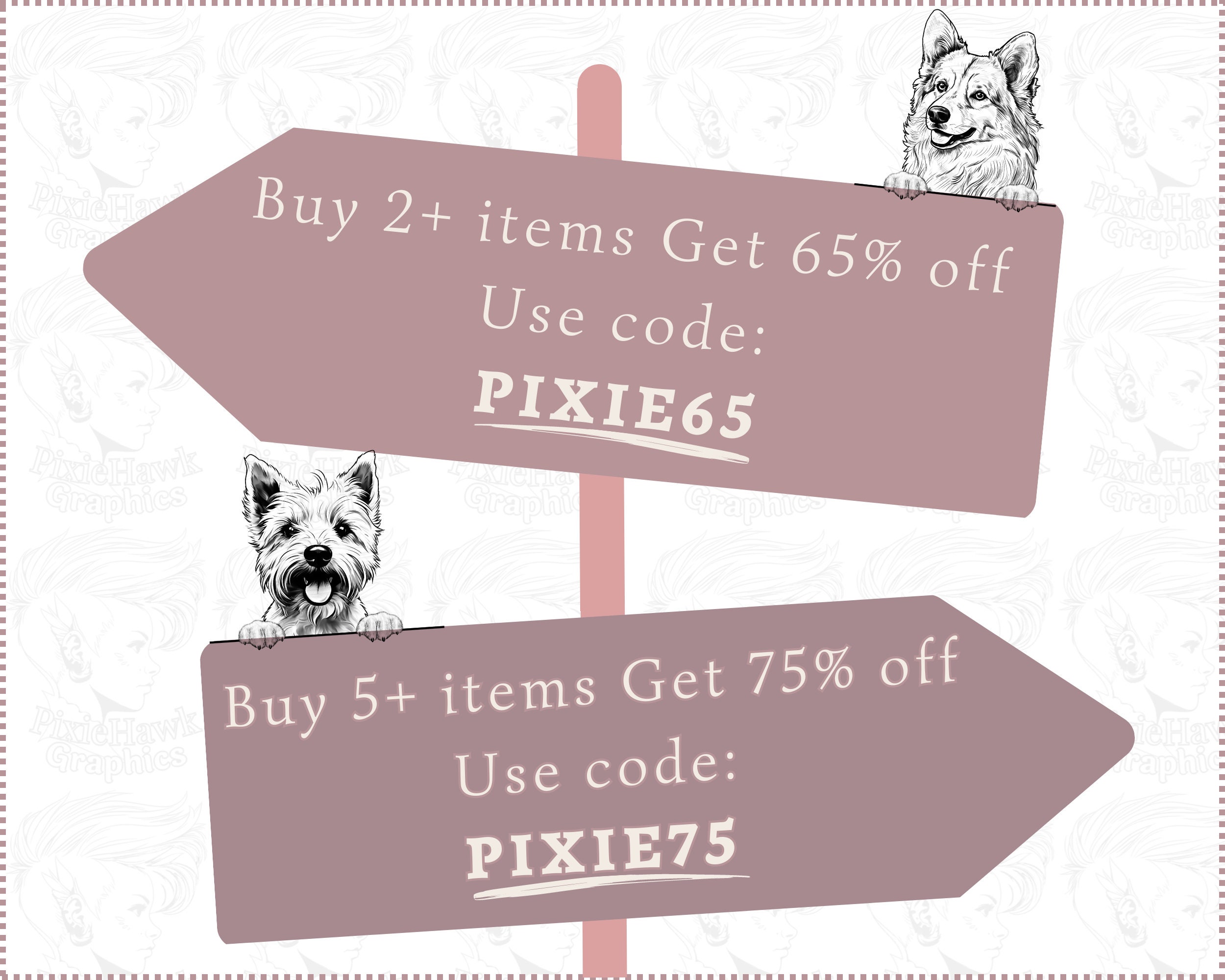 Shih Poo Line Art: Peeking Dog SVG, PNG, JPG - Etsy