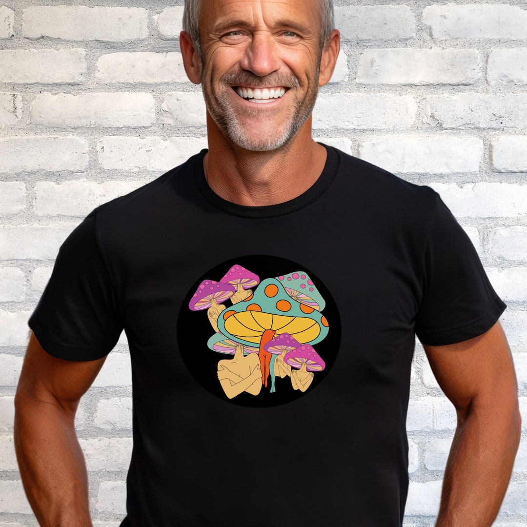 Funny Mushroom Shirt, Magic Mushroom T-shirt, Gift Idea for Fungi Lover ...