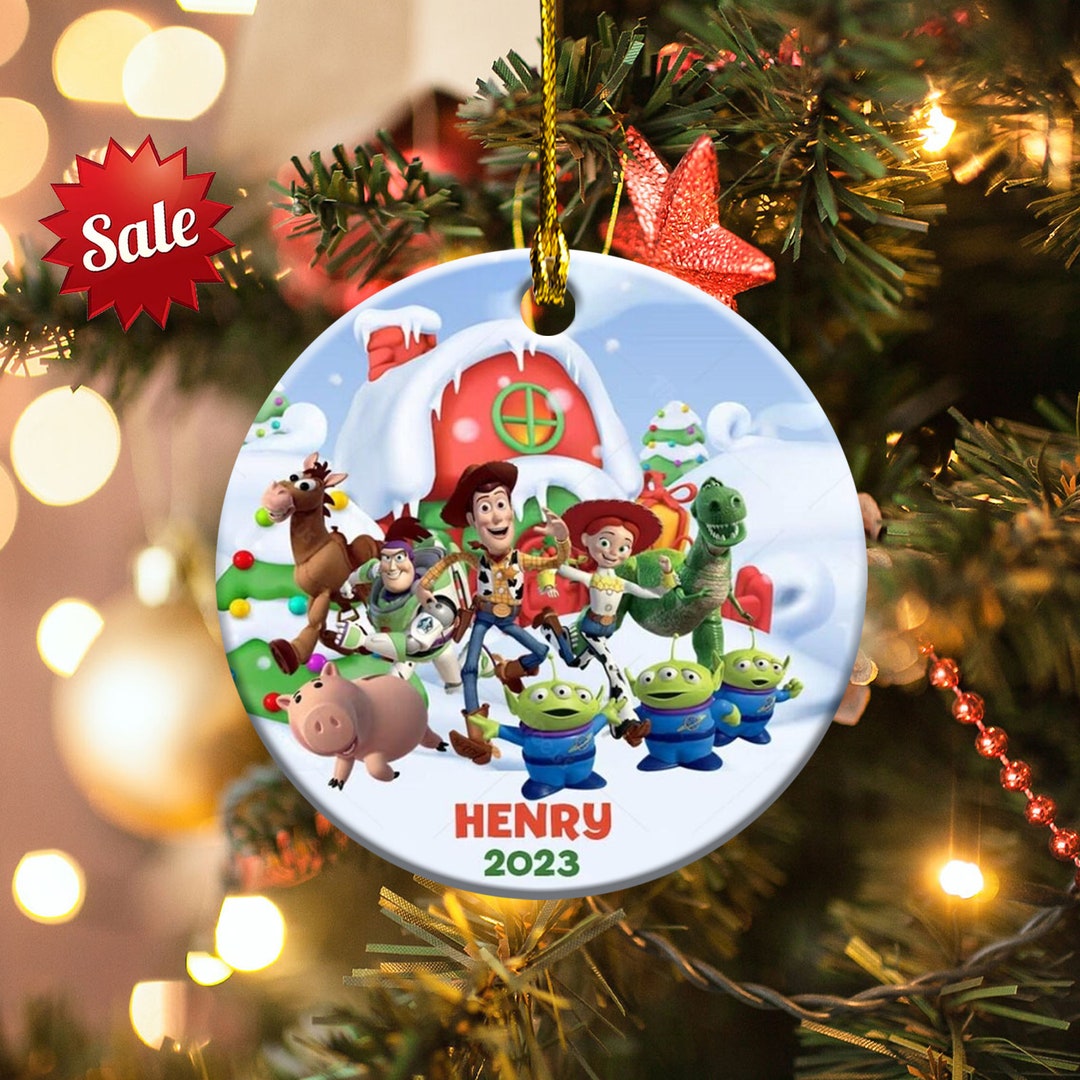 Custom Toy Story Christmas Ornament Buzz Lightyear Ornament - Etsy