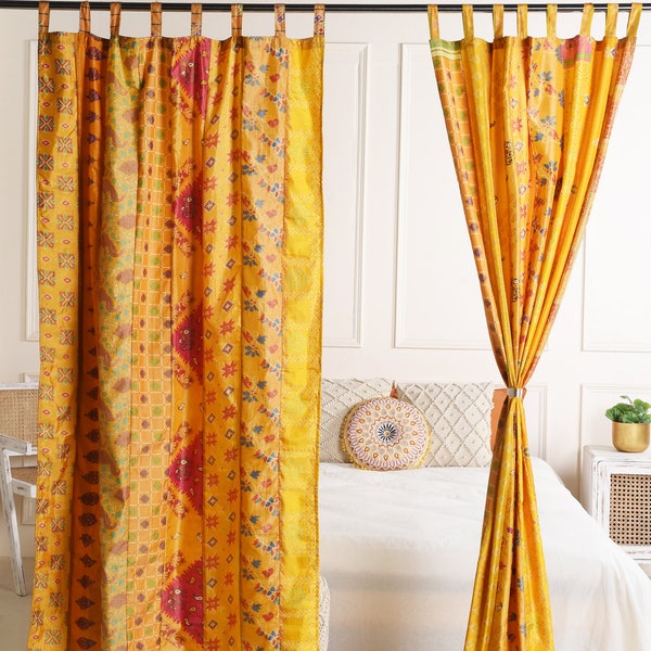 Silk Saree Curtain - Etsy