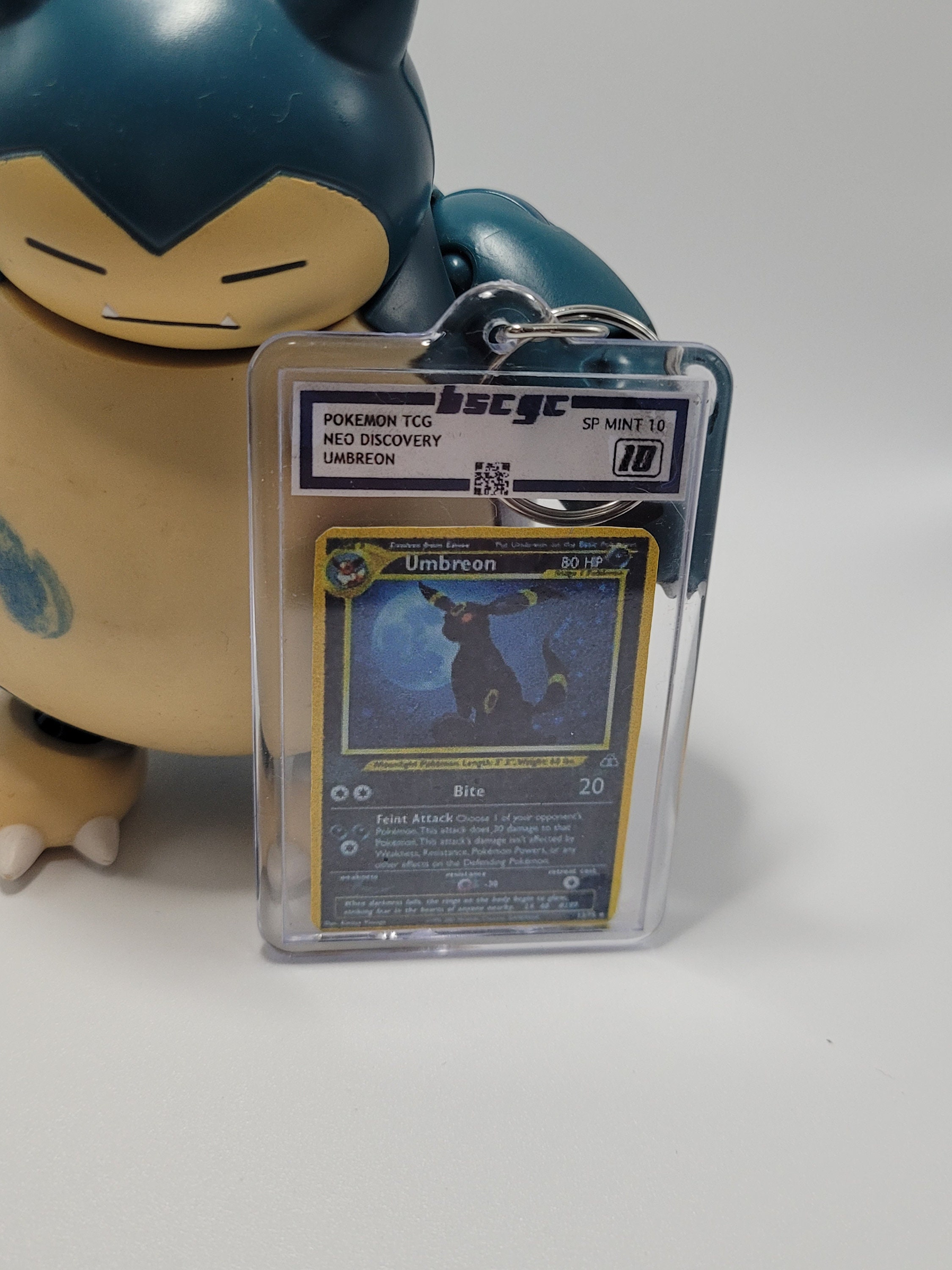Mini Umbreon Keychain Slab Graded Pokemon Card - Etsy