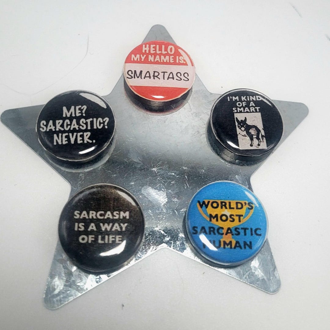 Funny Refrigerator Magnets About Sarcasm, Gift - Etsy