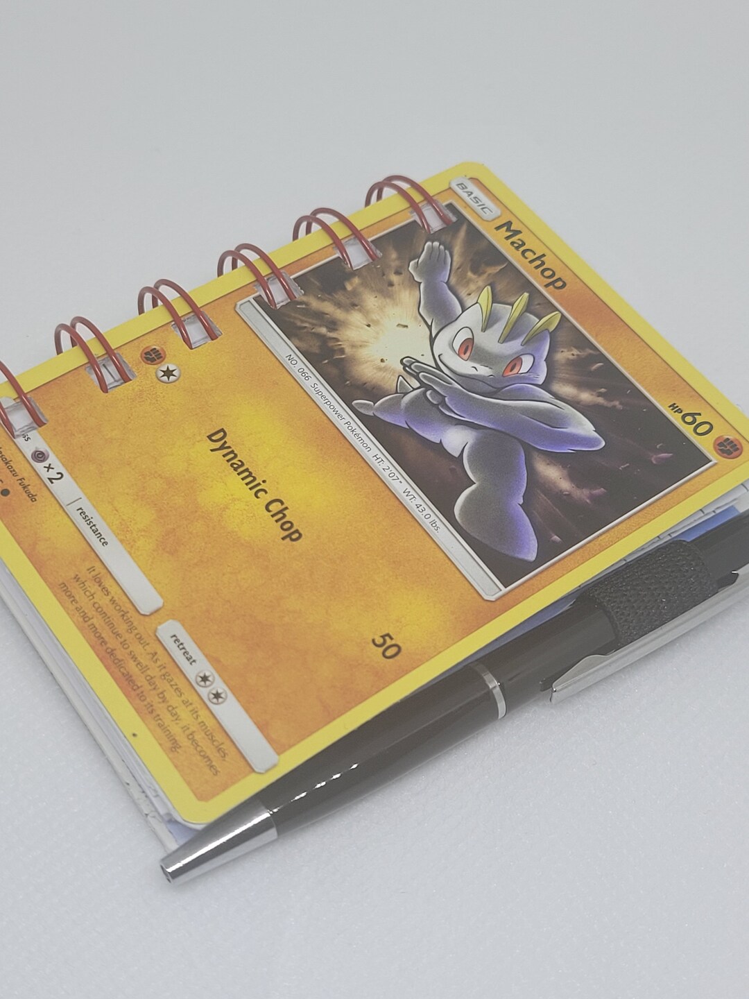 Custom Pokemon Card Tablet Notepad With Attached Pen - Etsy