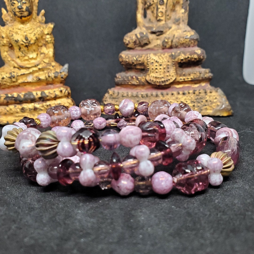 Lady Georgina Vintage Bead Bracelet - Etsy