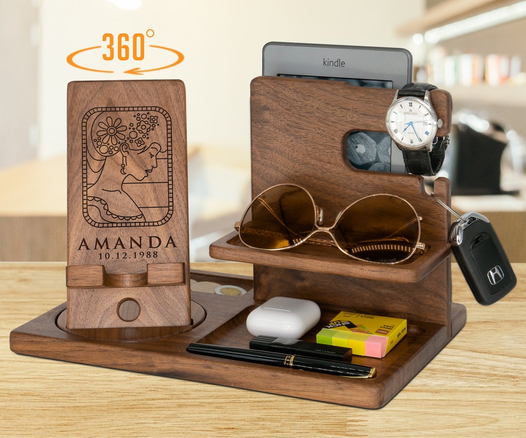 Personalized Docking Station Gifts for Women Add Femininity - Etsy