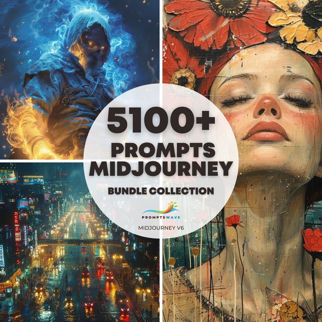 5100+ Prompts Midjourney, Inspiring Ideas for Artists and Writers to ...