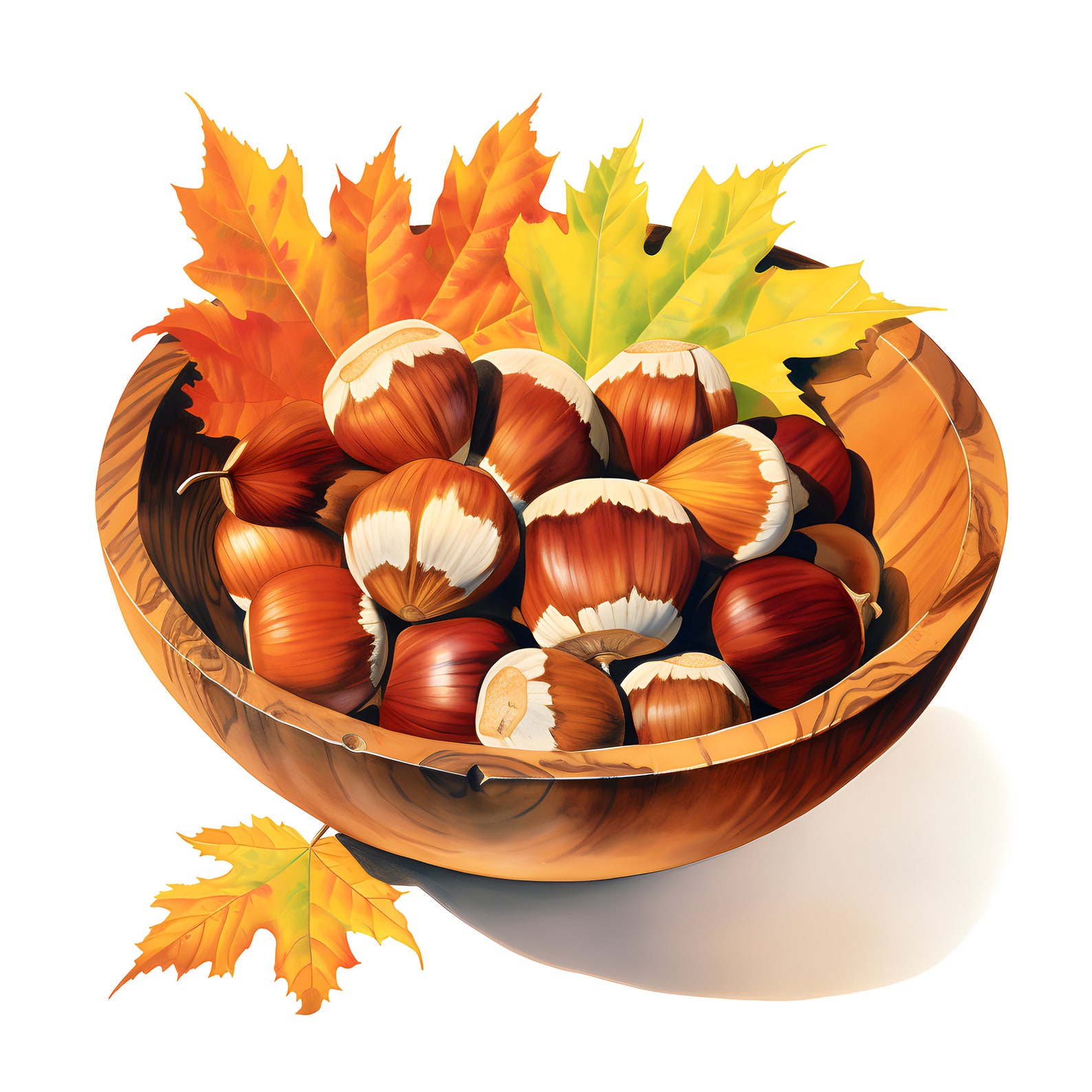 Autumn Chestnuts 5 Jpegs Collection, Autumn Chestnuts , Chestnuts ...