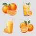 Orange Juice Clipart Collection,orange Juice Illustration,orange ...