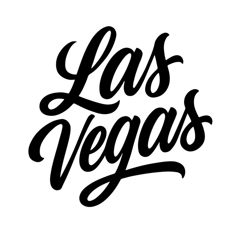 Las Vegas Clip Art: Commercial Use SVG, PNG, EPS (digital Download ...