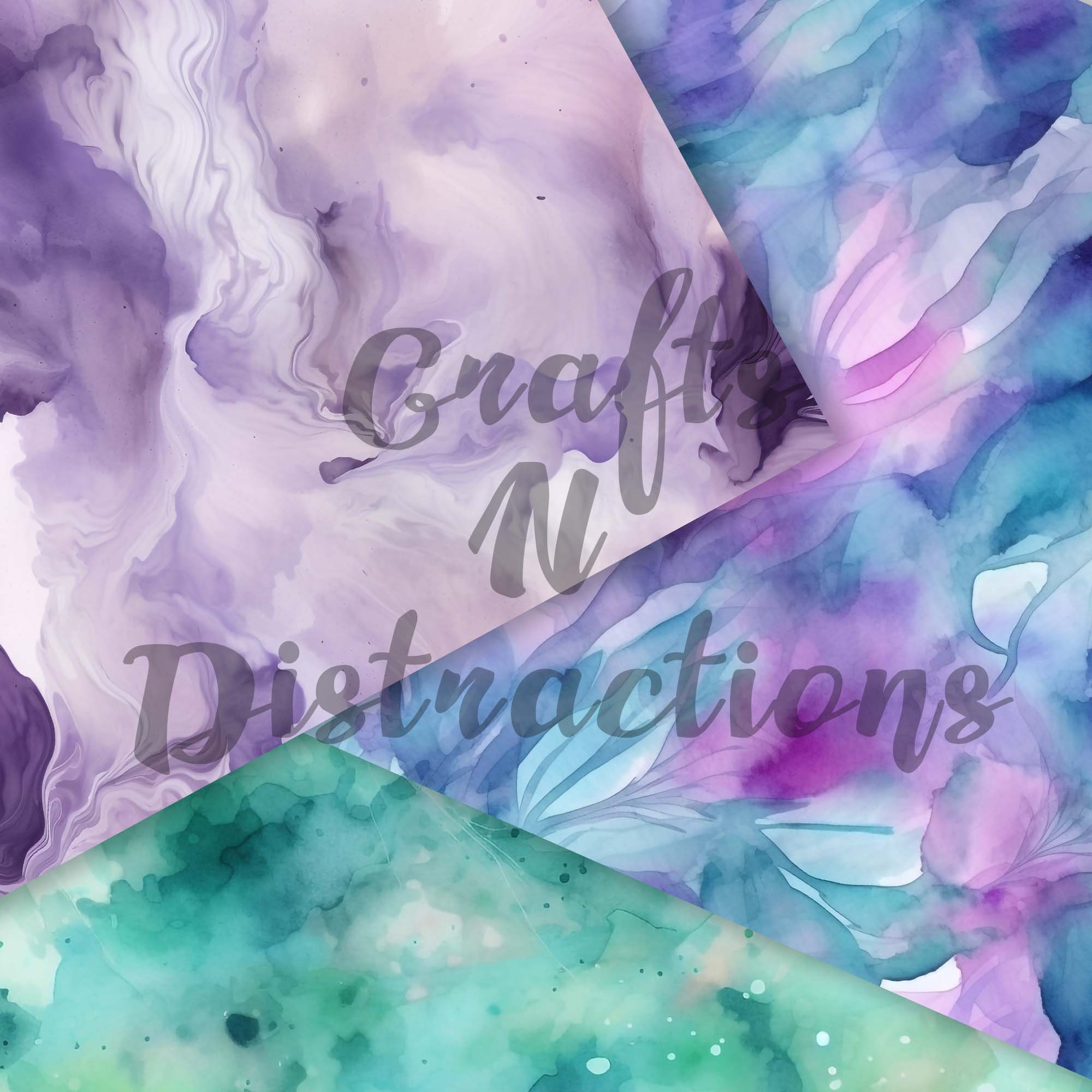 Rainbow Pastel Digital Paper - Seamless Rainbow Pastel Textures Instant ...