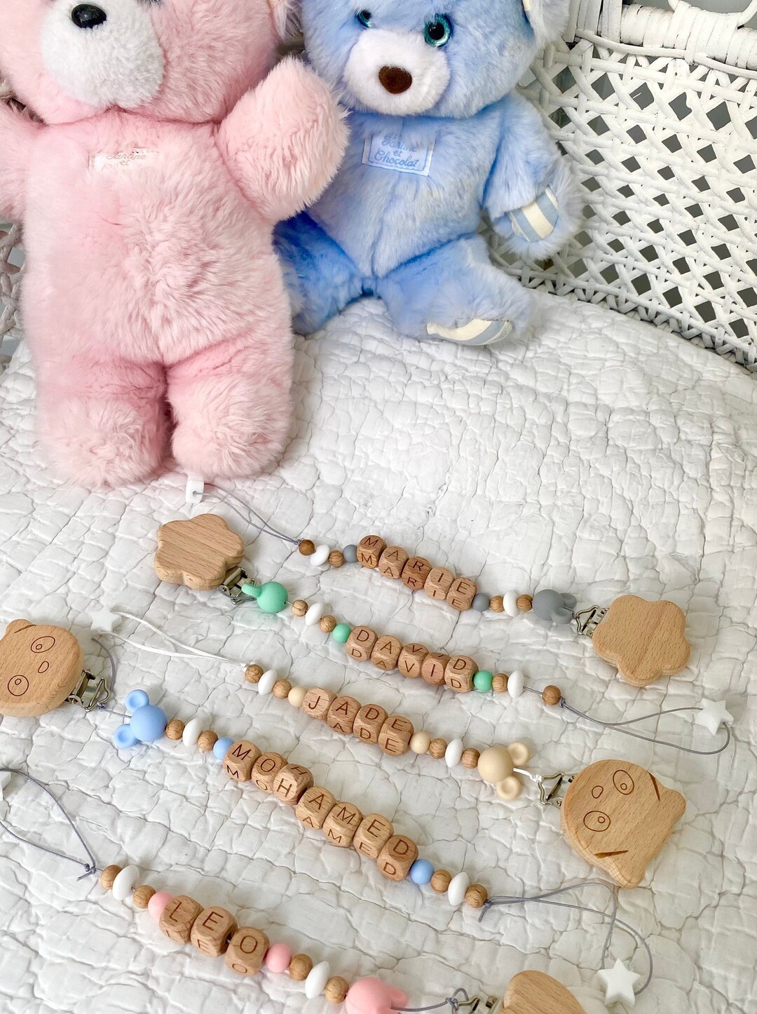 DIY Kit Personalized Pacifier Clip - Etsy