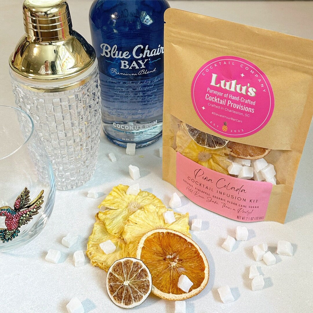 Piña Colada Cocktail Infusion Kit Made in Charleston - Etsy