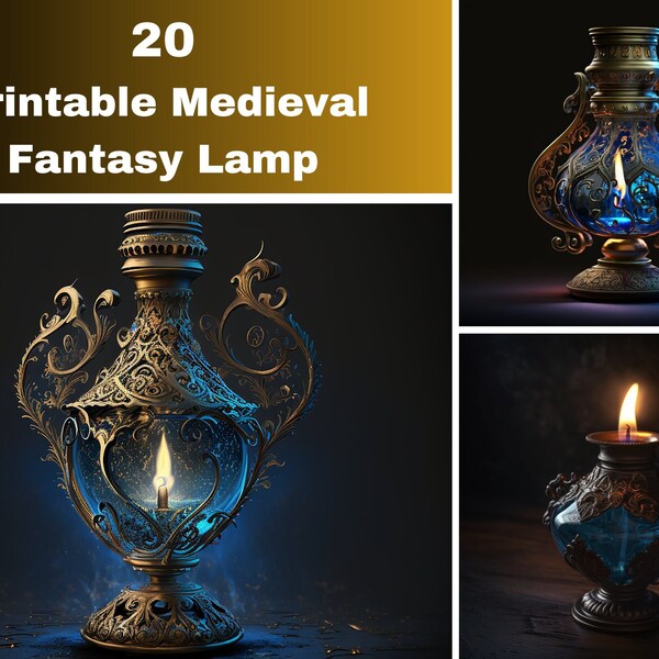 Medieval Lamp - Etsy