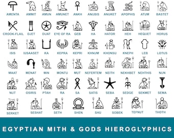 Greek Mythological Symbols Swg Gods Eps Bundle 25 Drawings in 3 Formats ...